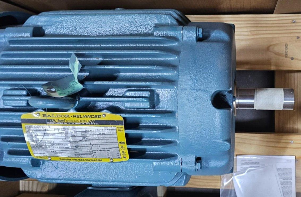 7.5HP Baldor Reliance Super-E Severe Duty Motor 841XL 3PH TEFC XEX (EC – Blackstar Assets