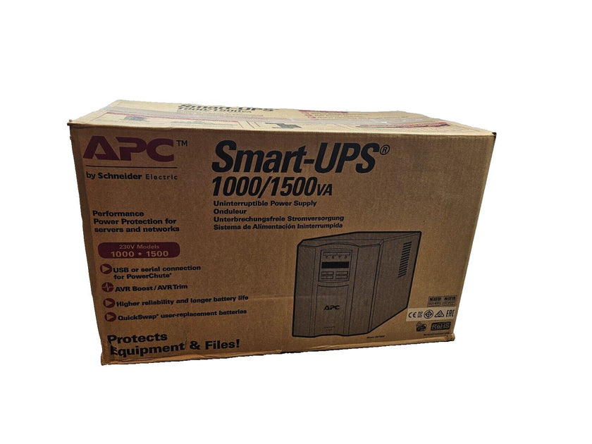 APC SMT1000I Smart-UPS 1000, Line Interactive, 1000VA 230V, LCD, 700W ...