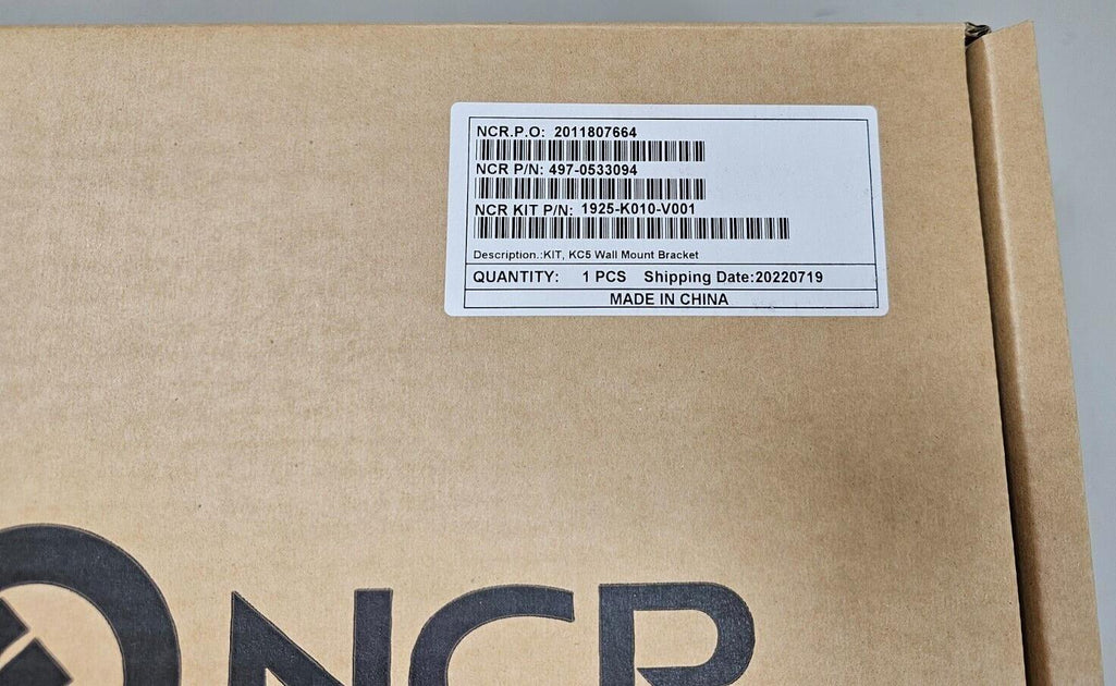 Box of 4 NCR KC5 Kitchen Controller Wall Mount Bracket - NIB ...