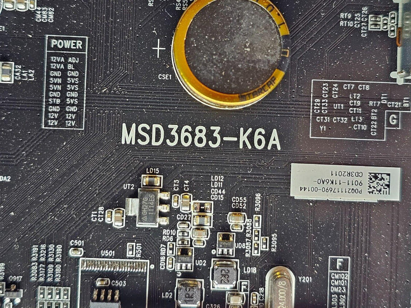 NEC E328 E498 E658 Main Board (MSD3683-K6A) 9011-11K6A0 - New ...