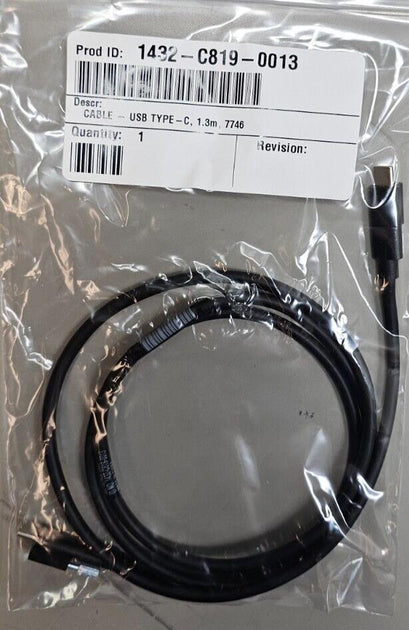 New NCR/Amphenol 1.3m USB-C to USB-C Cable w/ Single Locking Screw 10G ...