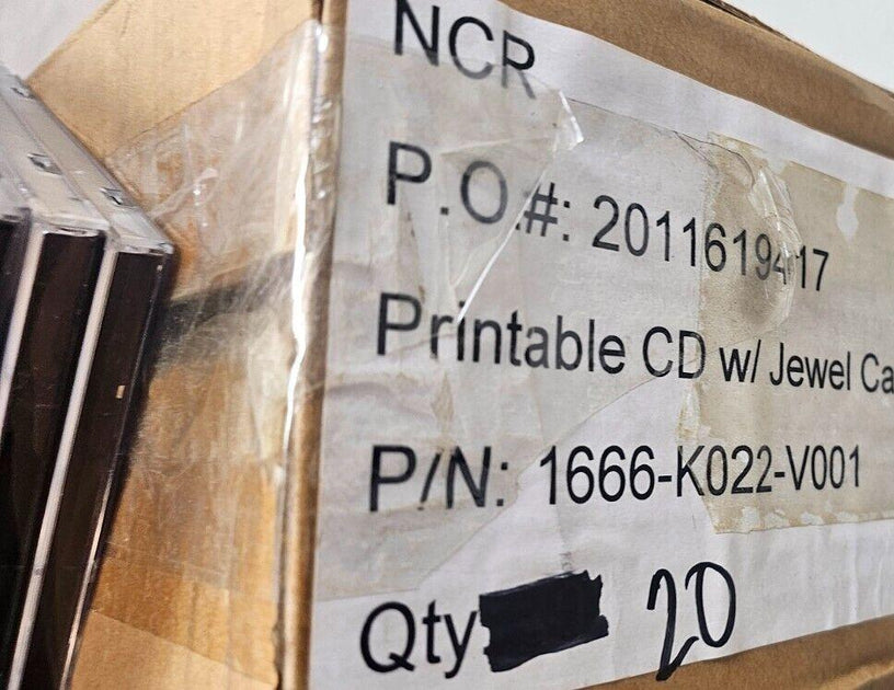 Lot of 109 Injet Printable CD-R's with Jewel Cases, 700mb, New ...