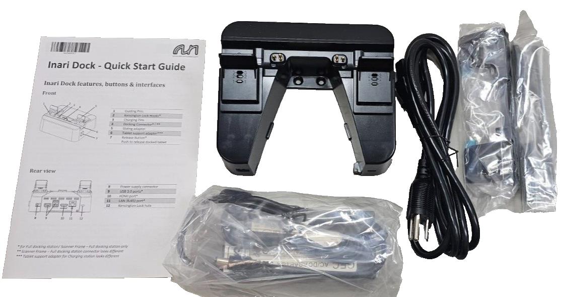 Aava/Inari IN02011-1 Docking Charging Station w/ PSU & Brackets - Rugg ...