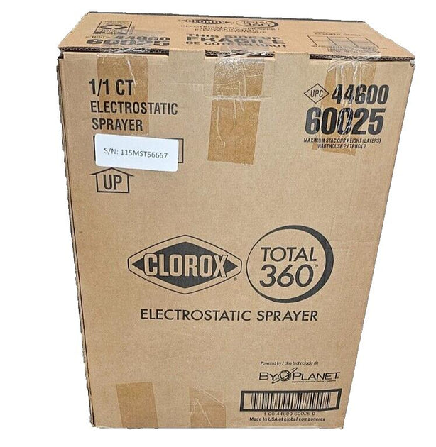 Clorox Total 360 System Electrostatic Sprayer, Cart System, Trigger, H ...