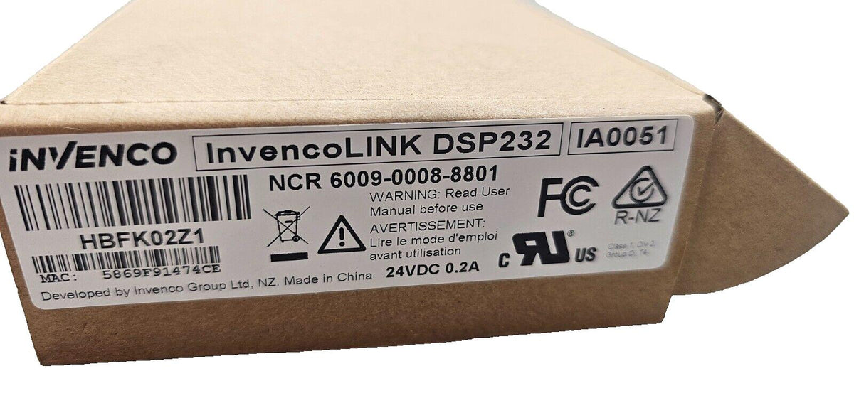 NEW InvencoLINK DSP232 NCR 6009-0008-8801 Optic Dispenser Cub Ethernet ...
