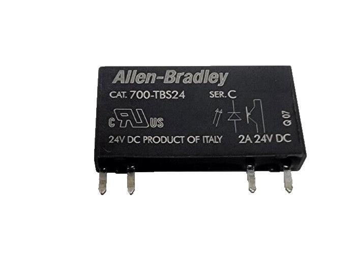 Allen Bradley 700-TBS24 Solid State Replacement Relay 24VDC, 4-blade ...