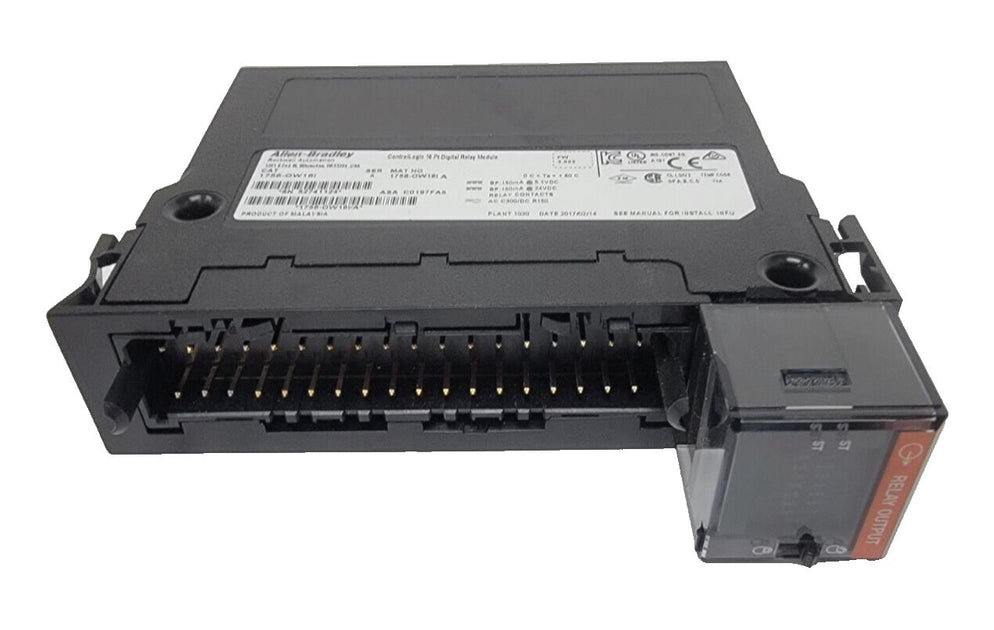 Allen Bradley 1756-OW16I 2017 ControlLogix 16 Pt Digital Relay Module ...