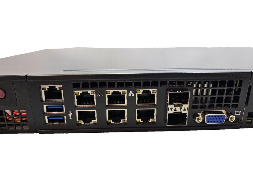 New Supermicro SDS Firewall Server 1U, Xeon D-2146NT, 128GB, 2x 3.84TB ...