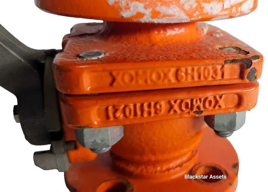 Xomox XLB12A PFA Lined Ball Valve, 150#, RF, NPS, 120PSI, 1" ID, 4.25 ...