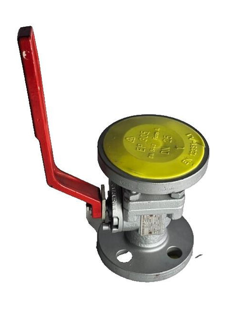 Argus Flowserve FK79 1" ID, Flanged Ball Valve, 300#, NPS, 200*C, Stee ...