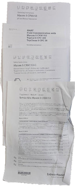 Endress Hauser MYCOM CPM153 G5C10A010 pH/ORP Redox Field Transmitter K ...