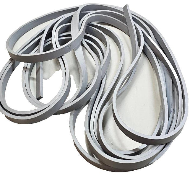 33Ft x 20mm x 6mm Rubber Strip, High Density, Built for Conveyor Belts ...