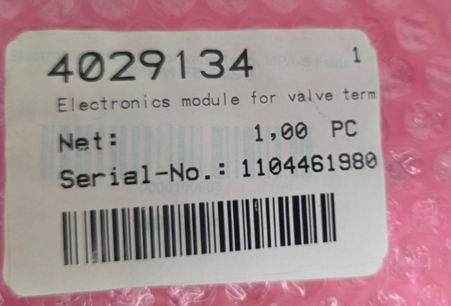 New Festo Electronics Module VMPA1-FB-EMS-8, 533360, for Valve Termina ...