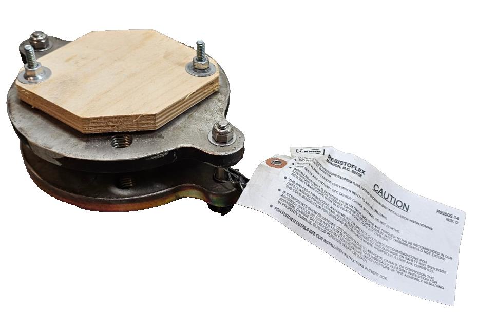 Crane Resistoflex R22505-14 Rev D Expansion Joint - New 2" CL 150# PTF ...