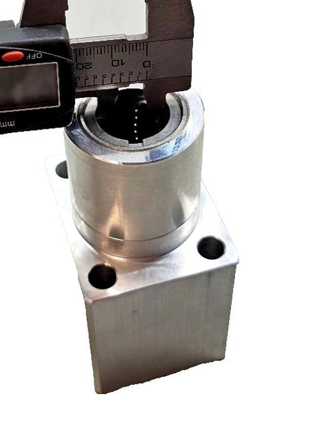 Euro Bearing Slide Bush Tandem Flanged, Stainless Steel Linear Bushing ...