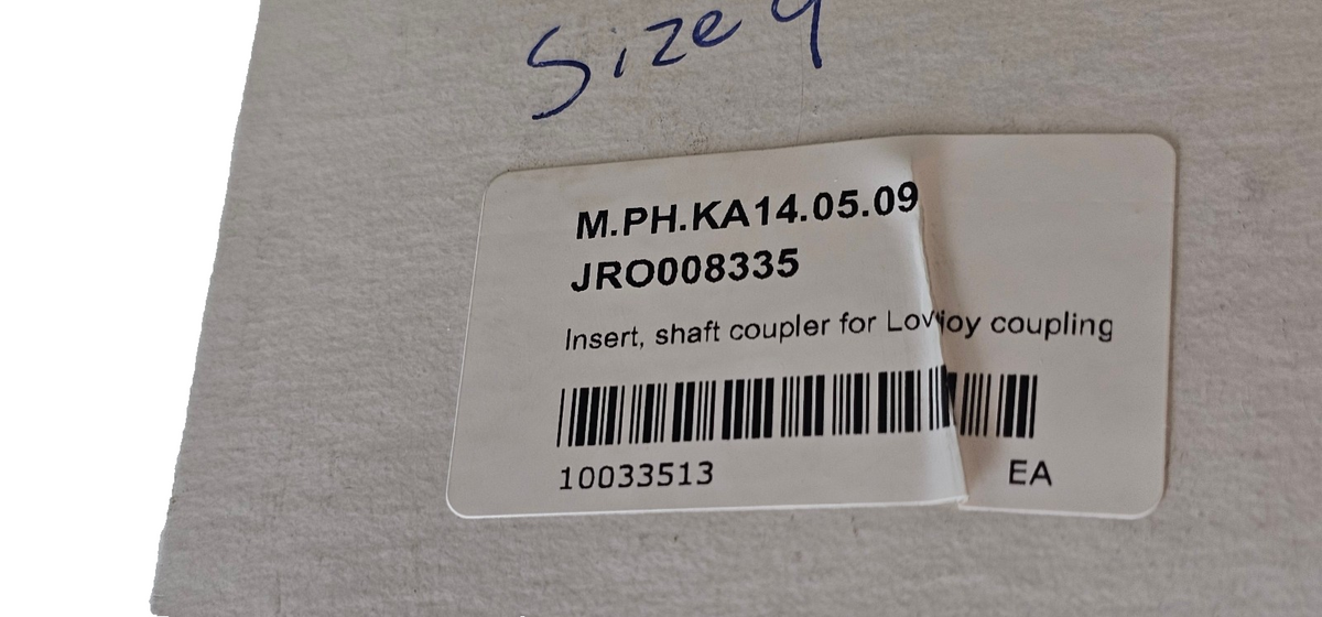 New Lovejoy 9e Sleeve S-Flex Coupling Sleeve, Flexible, Size 9, 681544 ...