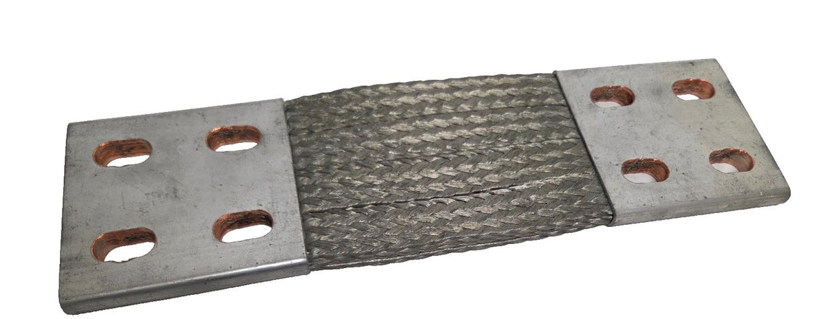 New High Current Braided Busbar Flex Grounding Strap, 2400A 4x14 V2220 ...