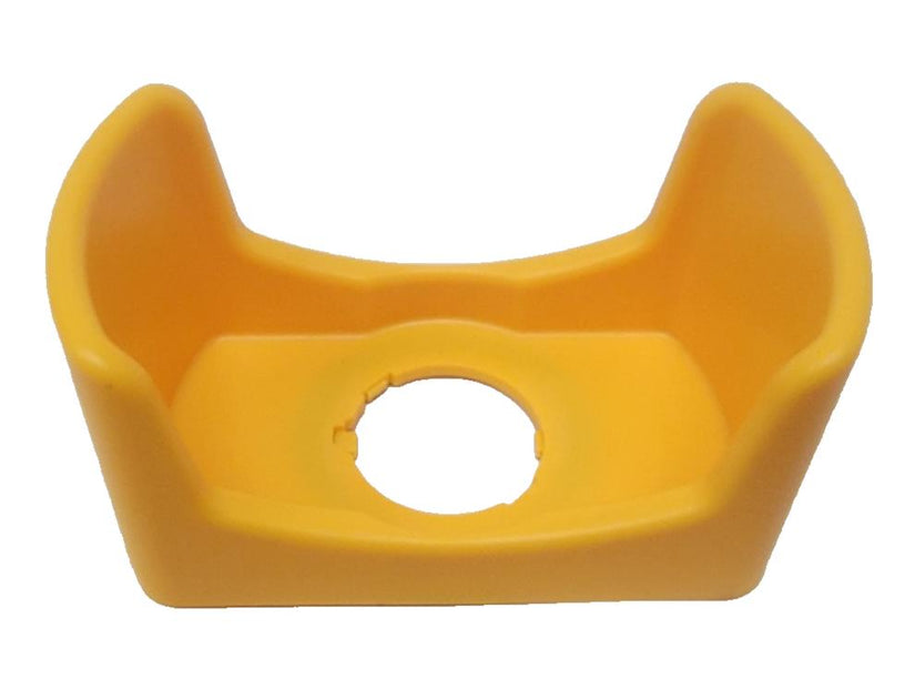 IDEC HW9Z-KG3 22mm Yellow E-Stop Shroud for HW 22mm Heavy-Duty Switch ...