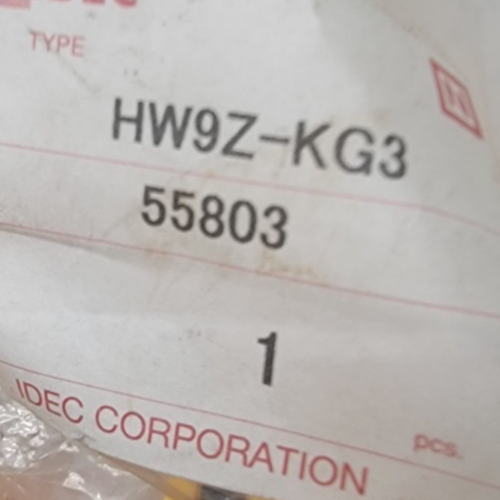 IDEC HW9Z-KG3 22mm Yellow E-Stop Shroud for HW 22mm Heavy-Duty Switch ...