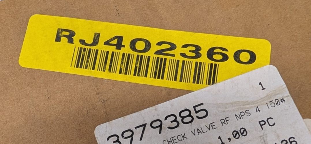 New Crane 4” Duo-Chek II High Performance Check Valve 14630-000-43 G15 ...