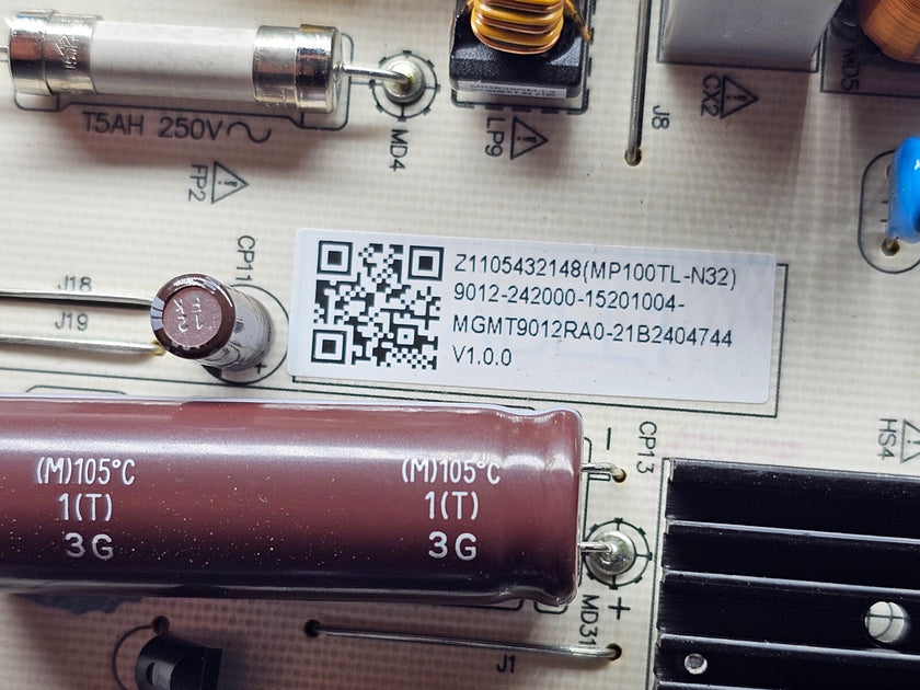 Power Supply Board for NEC E328 32" 4k UHD Commercial Display MP200DL ...