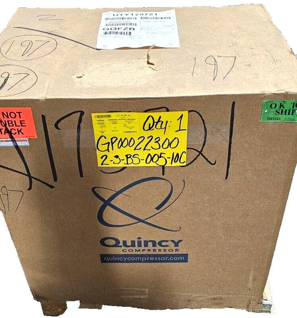 New Quincy 240L Two-Cylinder Single Stage Natural Gas Compressor ...