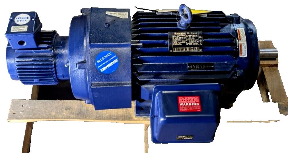 Marathon Blue Max Inverter Duty Encoder, 30HP, 3Ph, 230/460V, 1800RPM ...