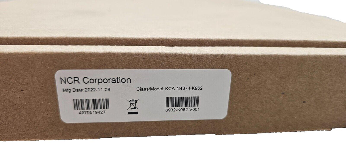 NCR 6932-K962-V001 Replacement RealPOS Keyboard Labels Stickers Caps K ...
