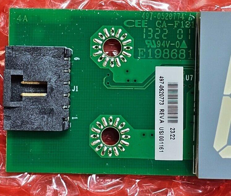 New NCR 4 Digit PCB Numerical/Price/Timer Display Interface Board Circ ...