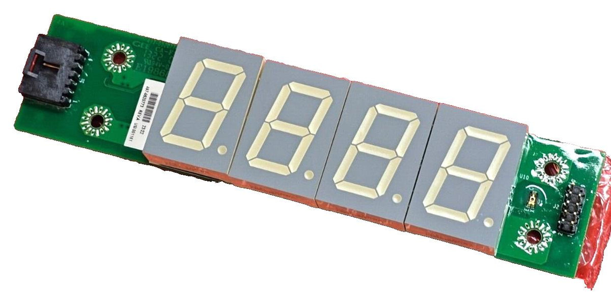 New NCR 4 Digit PCB Numerical/Price/Timer Display Interface Board Circ ...