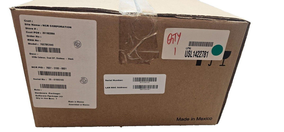 New NCR RealPOS XR8c POS Terminal, EPOS Workstation, 2.3Ghz 4GB/1TB Wi ...