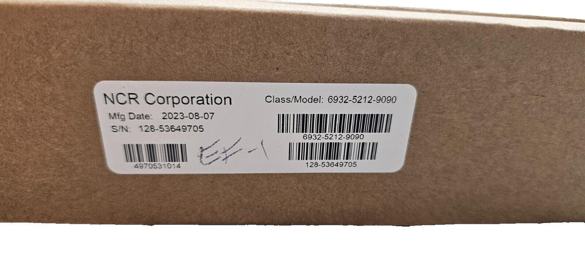 New NCR RealPOS Full Size USB Keyboard, GlidePad, No MSR, Keylock 6932 ...