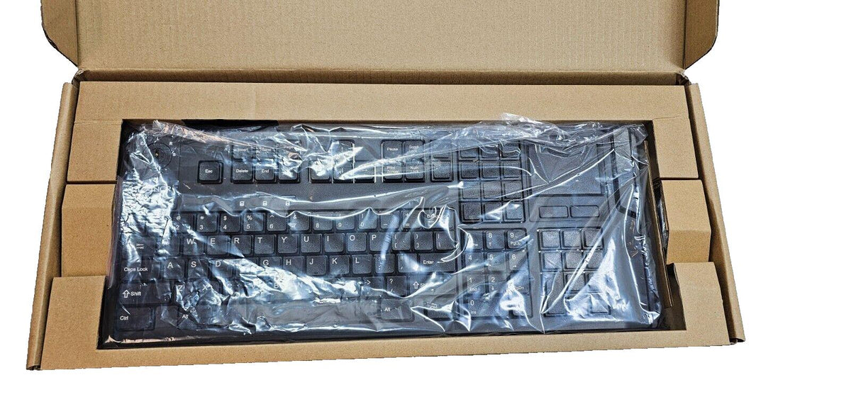 New NCR RealPOS Full Size USB Keyboard, GlidePad, No MSR, Keylock 6932 ...