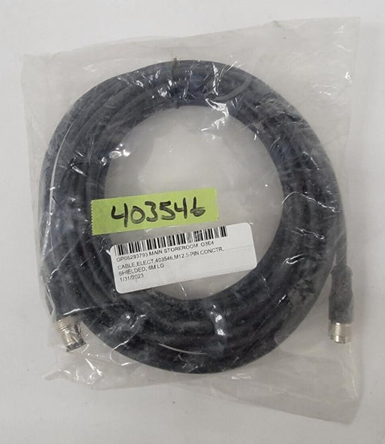 Highlight Cable 403546 M12 5-PIN Contactor, Shielded, 6M – Blackstar Assets