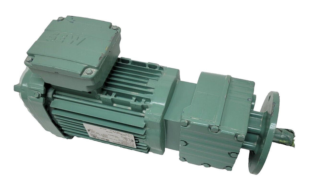 Sew-Eurodrive RF17 DRN80M4 1HP Gearmotor NEMA C Frame 300-1800rpm ...