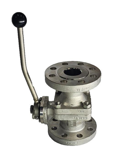Crane Xomox 2" ID 6.5" Flange, Sleeve, Soft Seated 2 Ball Valve 150# B ...