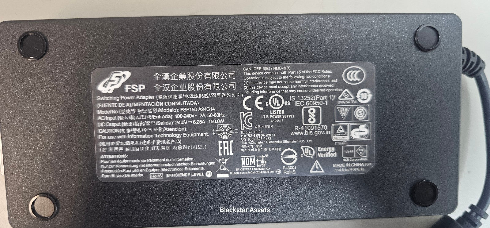 Genuine NCR CX3/CX5/CX7 Power Supply FSP150-A24C14 9NA1505900 497-0524 ...