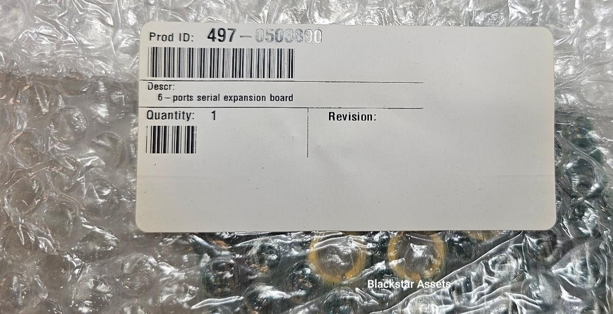 NCR 497-0503890 6-Port Serial Expansion Board HSR Next Gen I/O, 497-05 ...