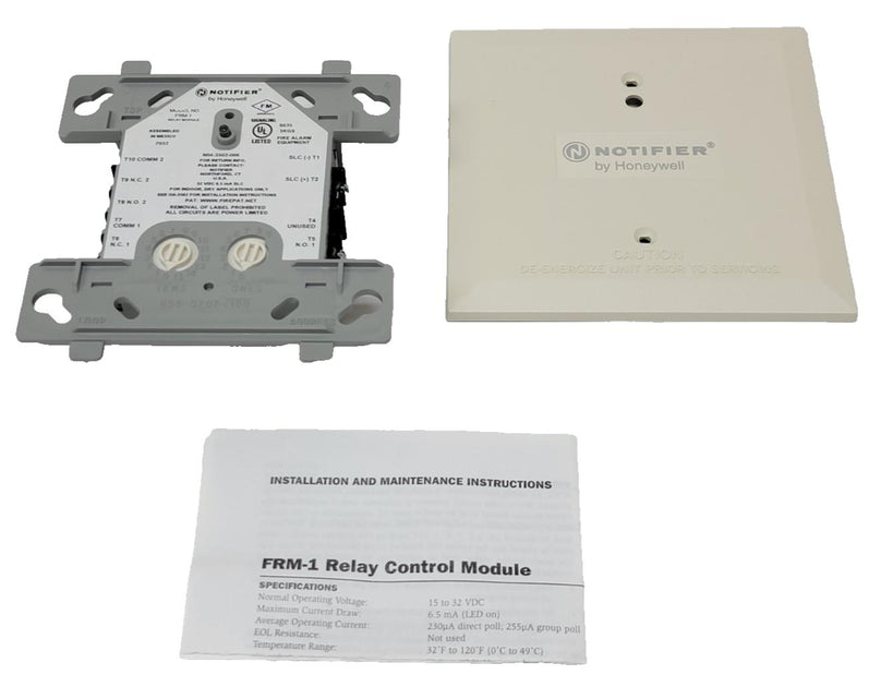 Honeywell Notifier Model FRM-1 Relay Module, Beige Cover – Blackstar Assets