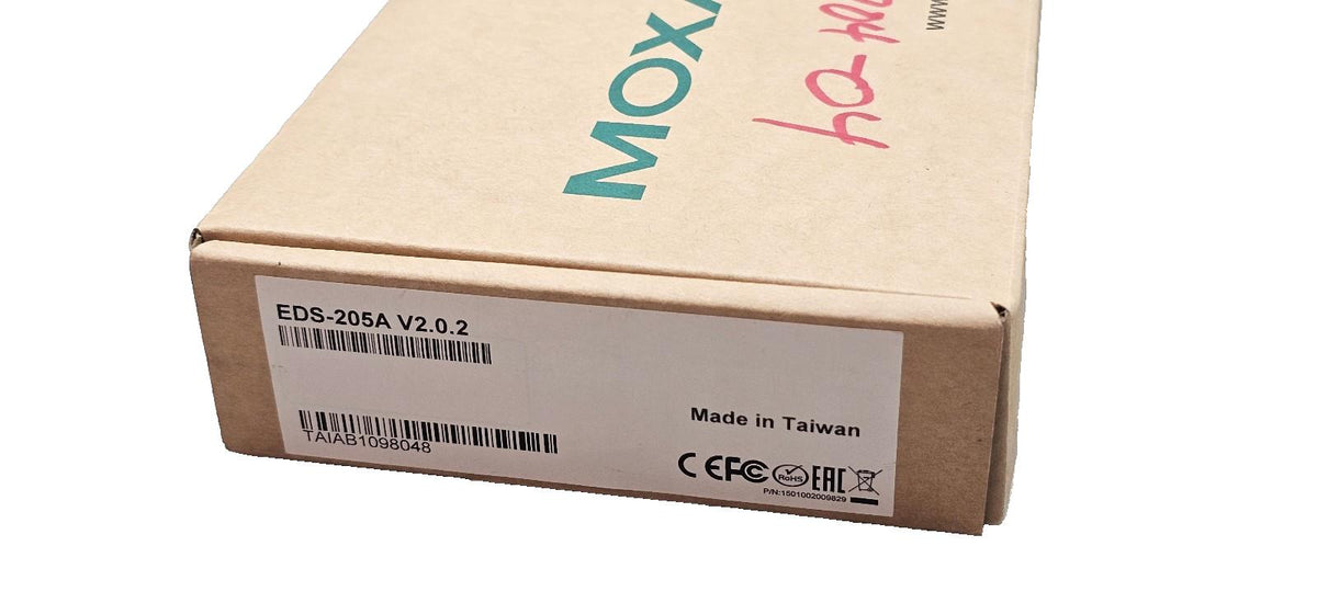NEW Moxa EDS-205A V2.0.2 Industrial Unmanaged Ethernet Switch 5PORT 80 ...