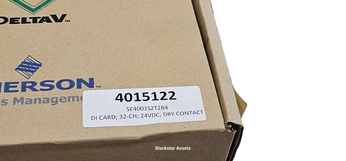Emerson DeltaV Discrete Input Card 32Ch KJ3203X1-BK1 + KJ4006X1-BF1 Te ...