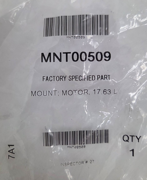 New Trane Heat Pump Brace / Motor Mount MNT00509, 1-1/8" x 18", 17.63L ...