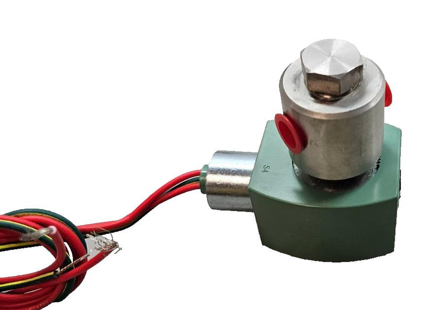 Asco 8320G202 Solenoid Valve 24VDC 8320, Stainless Steel, 1/4" NPT 3 W ...